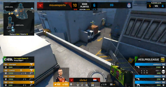 CSGO：Mouz轻取OG，forzen挺身而出，成为队伍关键先生_进攻