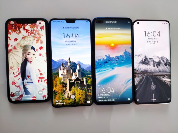小米10Pro、华为Mate30 、荣耀V30 Pro、XR横评测试_机型