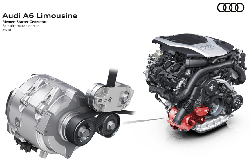 全新奥迪A4L上面搭载的12V电器系统也能叫“轻混系统”？_搜狐汽车_搜狐网