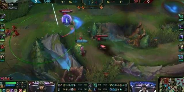 LCK决赛：Faker重登神坛机长开启超神模式 SKT横扫GRF夺冠！_Khan