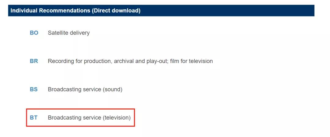 Rec.709，到底是啥？_标准
