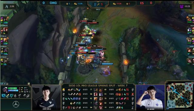 LPL春季赛SMLZ被ES全队疯狂针对，五分钟抓五次赛后直言心态崩了_沙皇