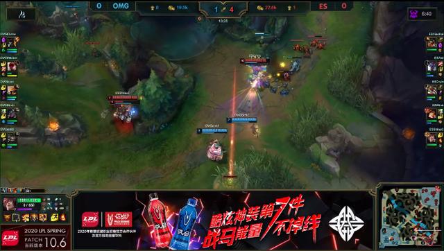 LPL春季赛SMLZ被ES全队疯狂针对，五分钟抓五次赛后直言心态崩了_沙皇