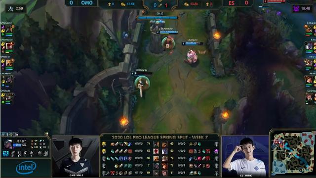 LPL春季赛SMLZ被ES全队疯狂针对，五分钟抓五次赛后直言心态崩了_沙皇