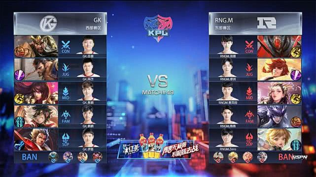 KPL春季赛：RNG.M势如破竹创六连胜 YTG让一追三胜上海EDG.M_中路