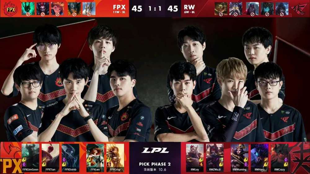 FPX2：1RW，打野Tian迎来LPL生涯的第100胜，未来可期_佐伊