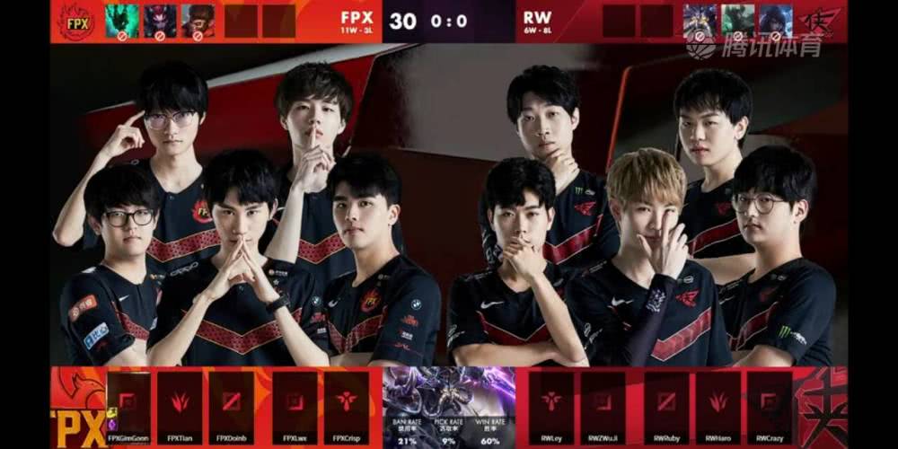 季后赛名单大致确定，IG，FPX引领各自半区_战队