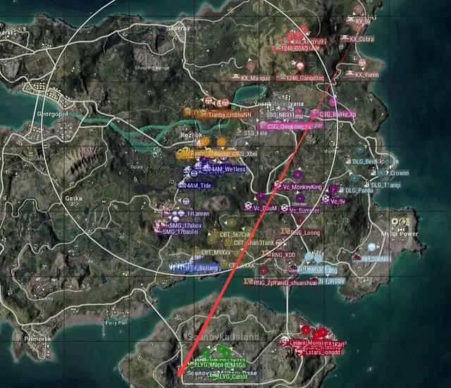 绝地求生PCL春季赛总决赛第一天，Lstars凭借55分勇夺头筹_RushB