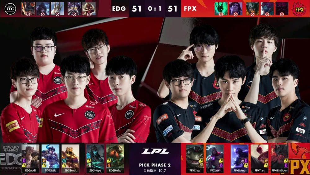 FPX2：0EDG拿到3个赛点 Doinb瑞兹勇夺五杀！_盲僧