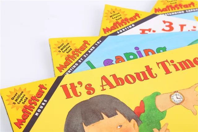 美国数学启蒙绘本教材《MathStart》1-3 全套：轻松掌握数学概念_孩子