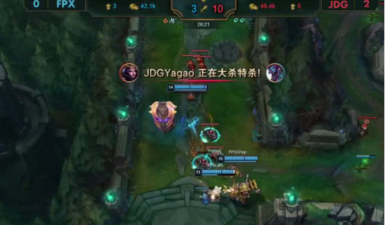 Loken力挽狂澜FPX惨遭运营教学 JDG 3-0晋级决赛_盲僧