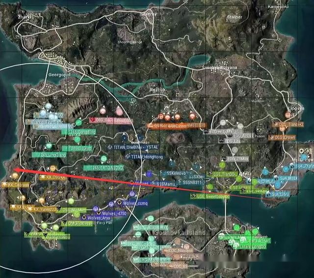 绝地求生黄金大奖赛，总决赛首日，LYG两鸡大比分领跑，SU4第二_Lstars