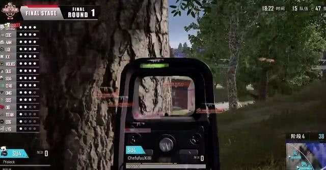 绝地求生黄金大奖赛首日4AM和Su4成一生之敌 网友调侃：请看好后面_比赛