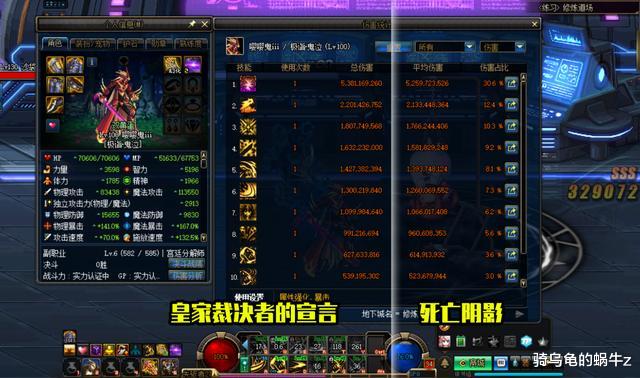 DNF：鬼泣用CEO五件套算毕业吗？自带属白伤害却不如死亡阴影_属性