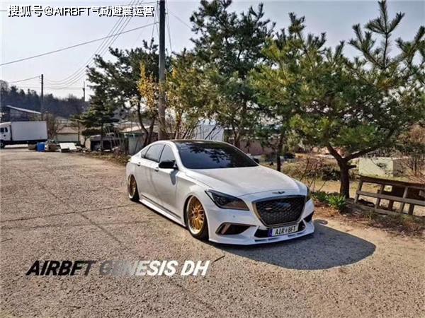 空气减震器李洋分享劳恩斯DH改装AIRBFT品牌气动避震施工效果_搜狐汽车_搜狐网