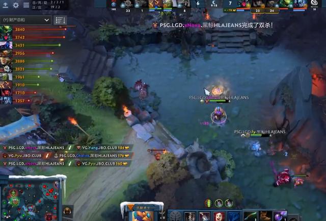 JJB DOTA PIT中国区淘汰赛胜者组决赛，VG 2：0击败LGD率先挺进总决赛_紫猫