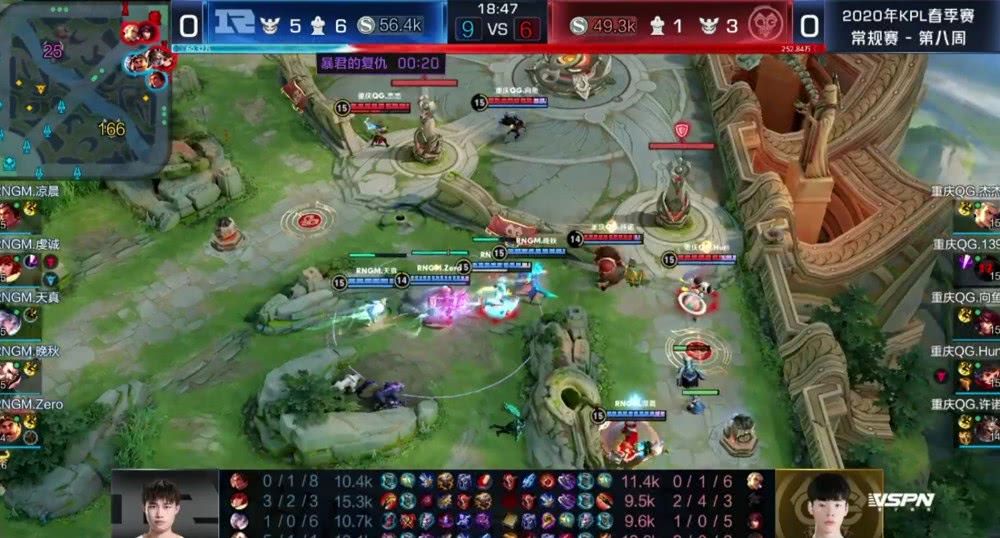 RNGM 3：1 战胜QG，解析QG致命弱点_Hurt