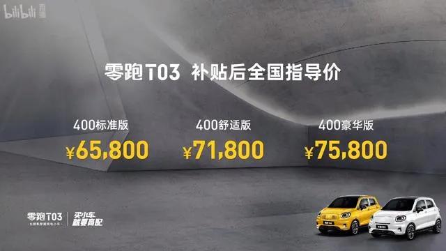 零跑T03上市，403km续航+L2自动驾驶，定价让财务吐血了_搜狐汽车_搜狐网
