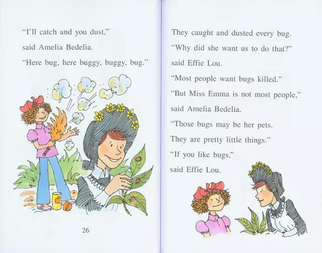 点读丨糊涂女佣 Amedia Bedelia 令人捧腹大笑的双关俚语_Amelia