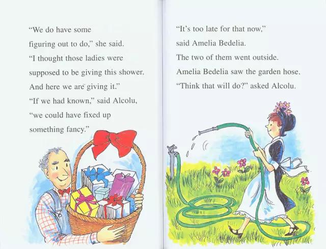 点读丨糊涂女佣 Amedia Bedelia 令人捧腹大笑的双关俚语_Amelia