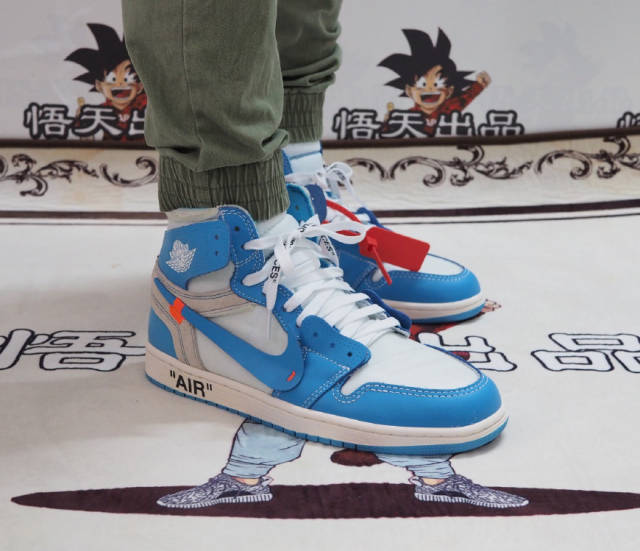 aj1ow北卡蓝穿搭,aj1ow北卡蓝,aj1ow北卡蓝原价_大山谷图库