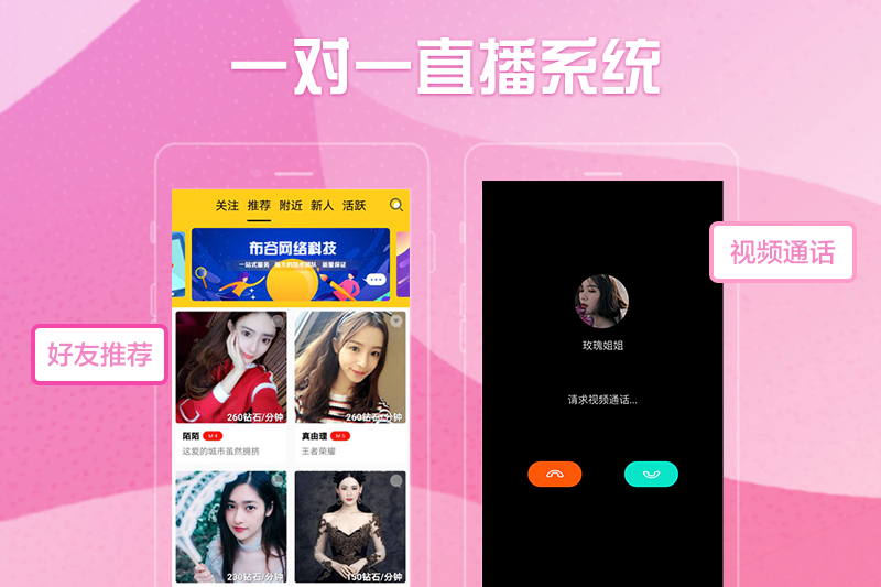 一对一视频直播系统开发:社交互动、聊天交友的新模式用户
