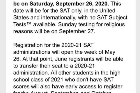 重磅！SAT增考在9月26日！SAT考试迎来月考时代 _时间
