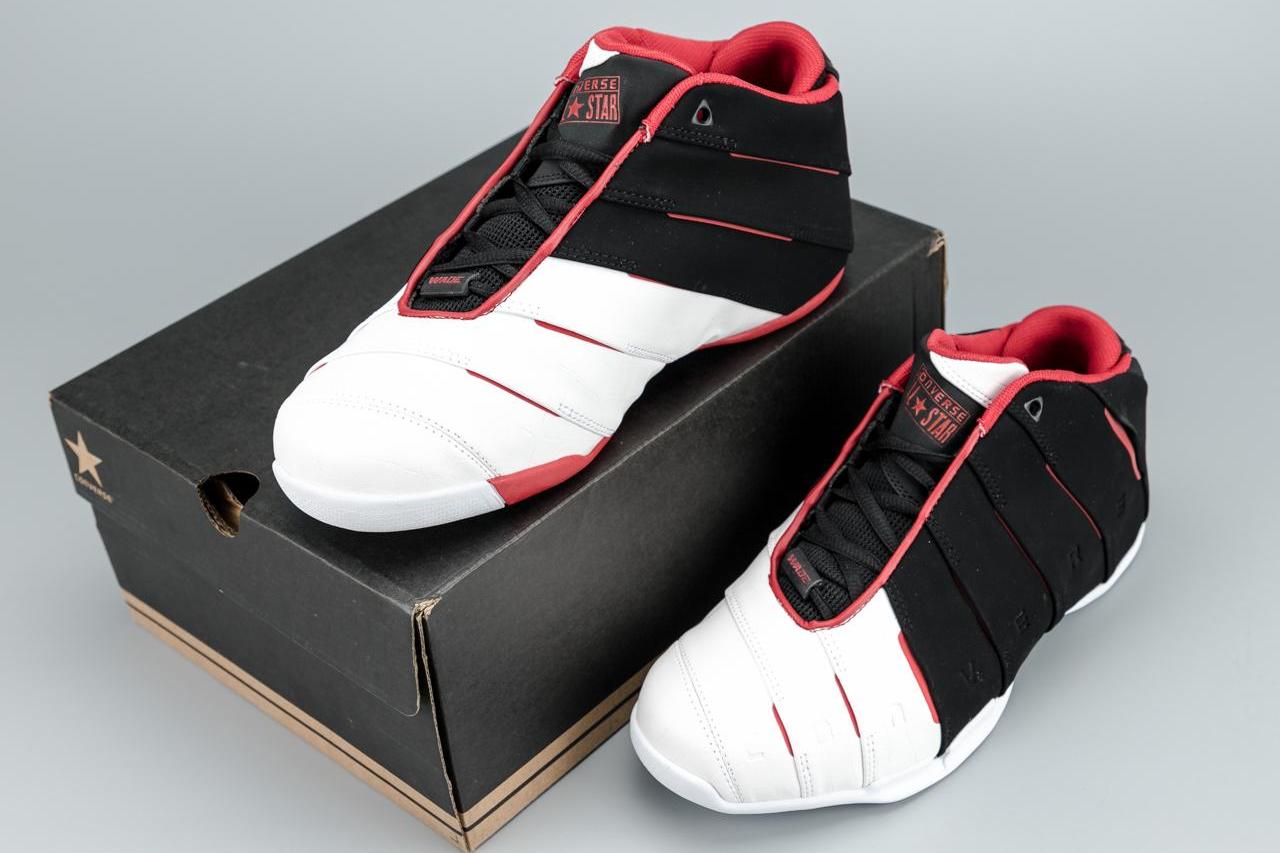 闪电侠球鞋开箱！CONVERSE WADE 1.0 韦德复古篮球鞋！_全头