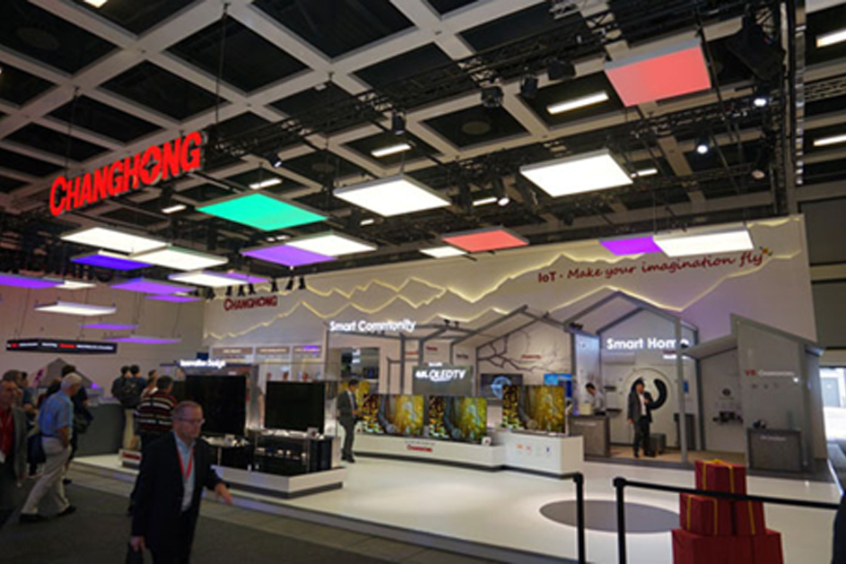 长虹电器亮相IFA2016_黄大文