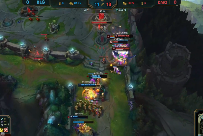 LPL春季赛：BLG让一追二惊险战胜DMO JDG稳扎稳打零封ES_奥恩