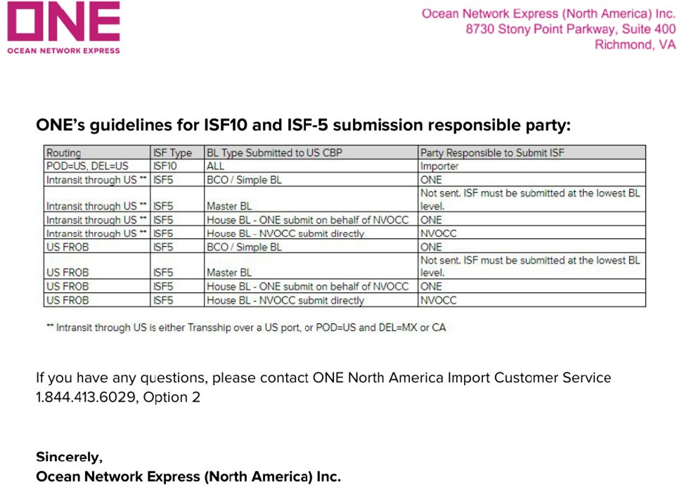 4月15日起，美国将严格执行ISF-5申报，申报不及时将重罚_货物