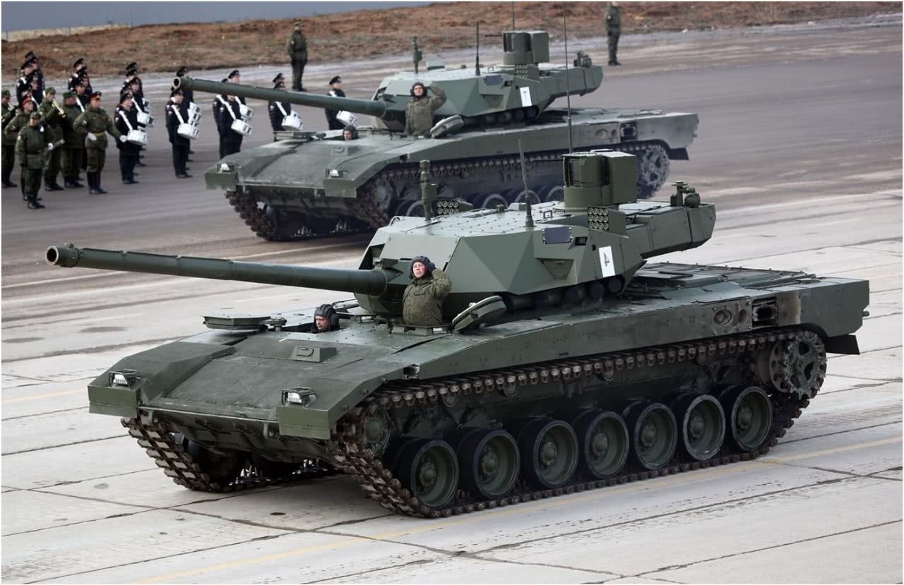 俄罗斯最新的T14坦克是世界最强坦克吗？为何只生产了20辆？_苏联