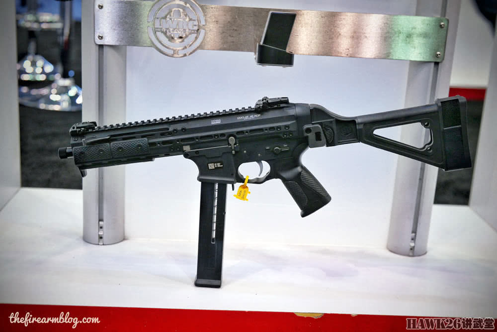 LWRCI展出新型冲锋枪SMG-45 诸多设计亮点让人心动_搜狐汽车_搜狐网