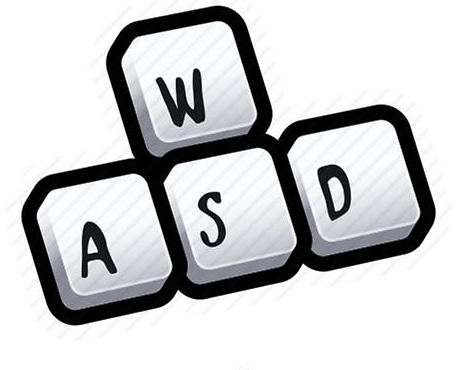 键盘的WSAD是如何演变成游戏里的上下左右移动的常用配置_鼠标