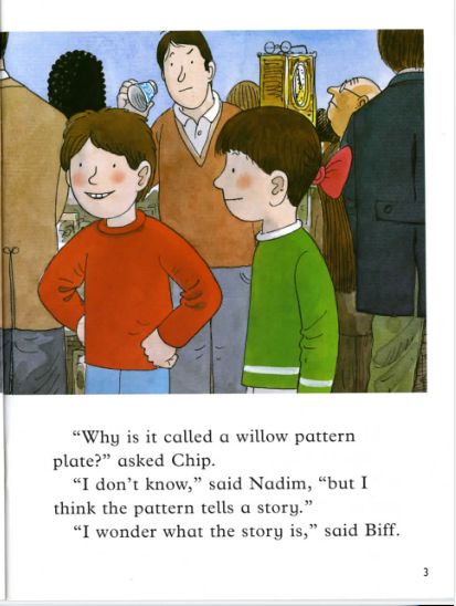 英语故事：牛津阅读树第四级 The Willow Pattern Plot_called