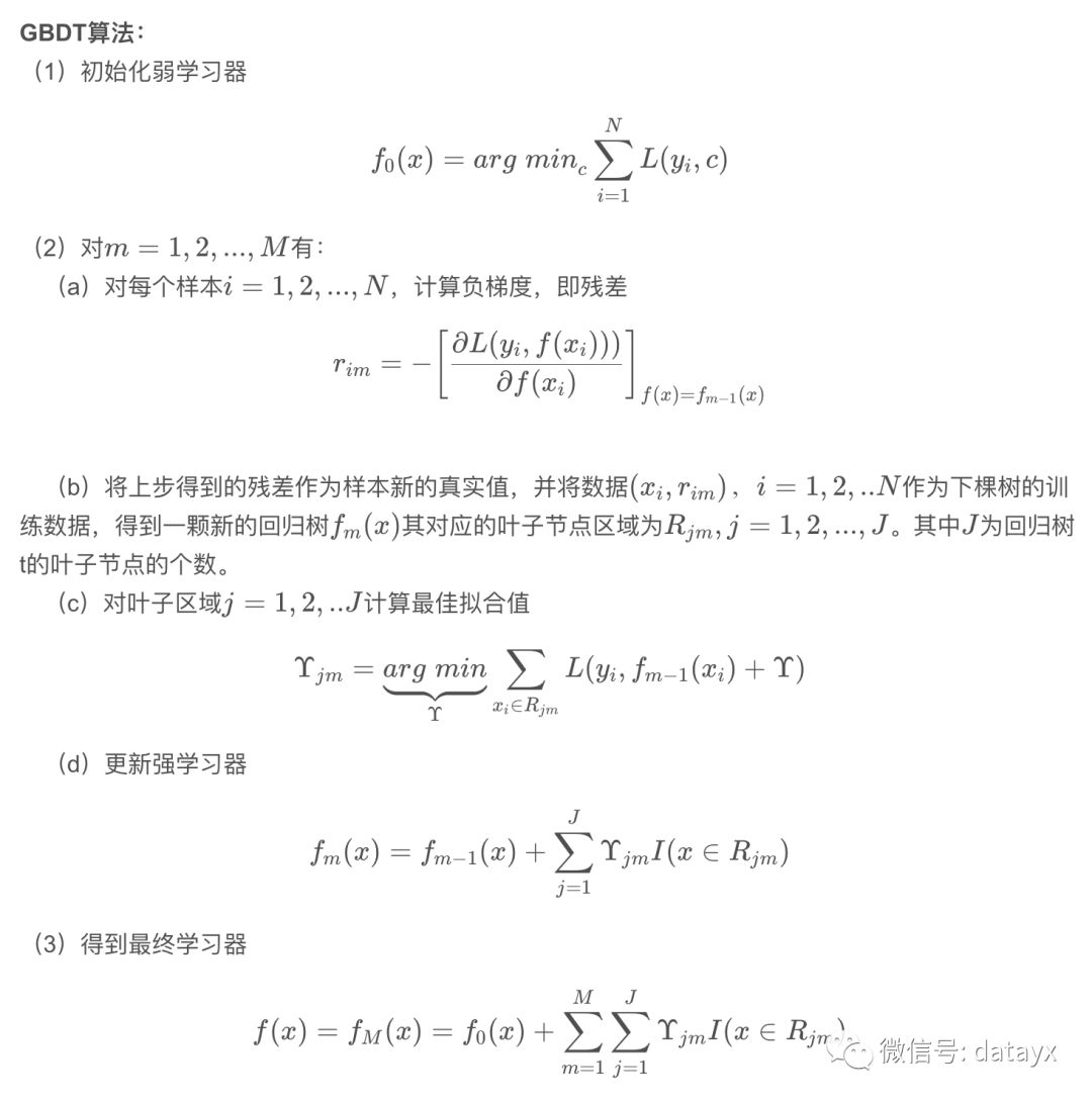 GBDT的回归、二分类以及多分类教程_Tree