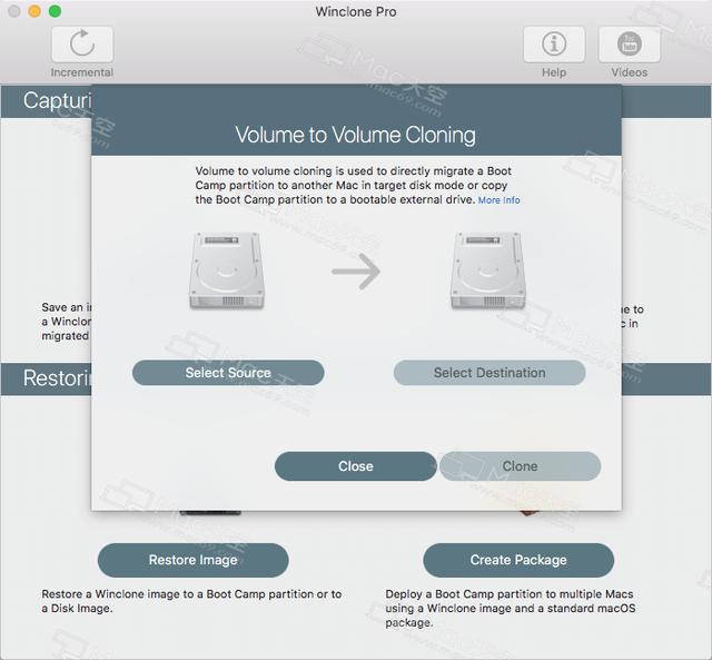 Winclone Pro for Mac汉化版(分区备份还原工具)_Camp