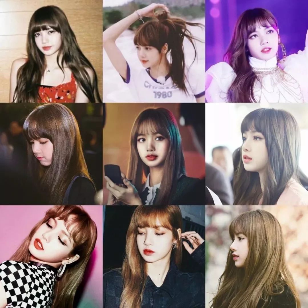 脸那么大，竟是靠发型变美的！_Lalisa