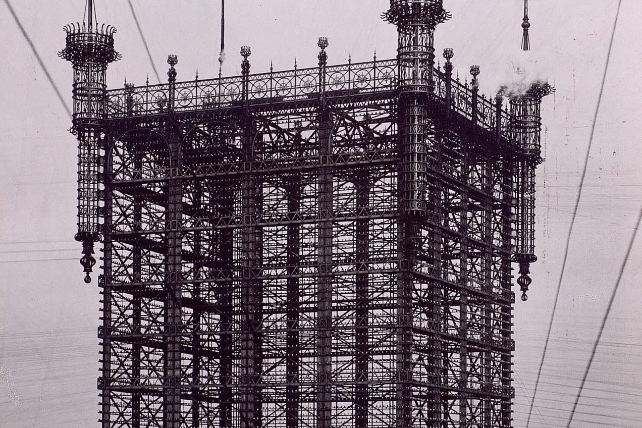 1890年的瑞典电话塔，80米的铁塔上的5500根电话线-搜狐大视野-搜狐新闻