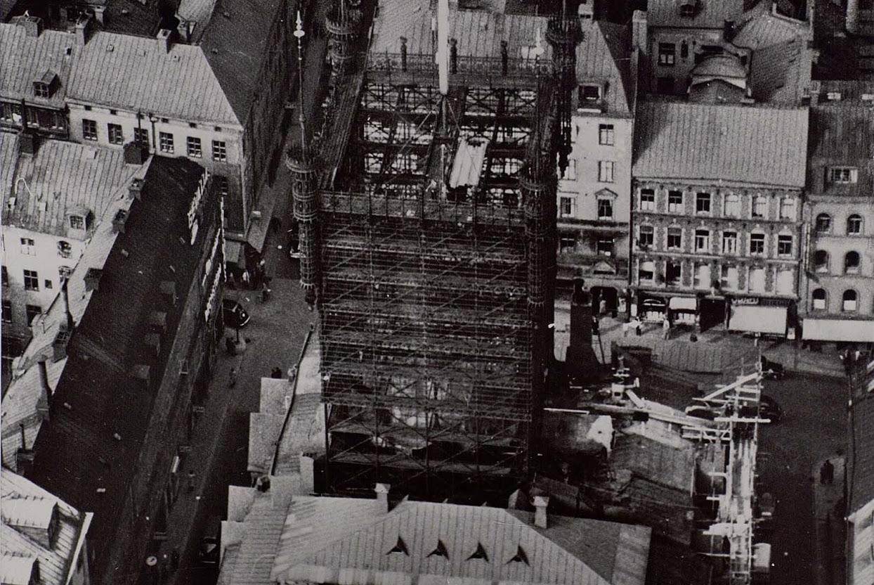 1890年的瑞典电话塔，80米的铁塔上的5500根电话线-搜狐大视野-搜狐新闻