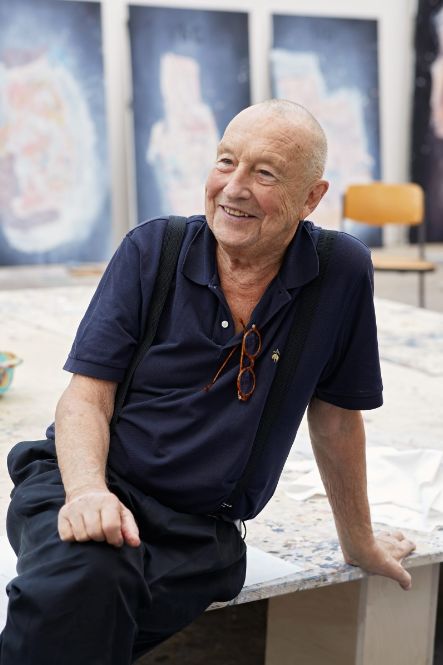 乔治·巴塞利兹 Georg Baselitz | 我不再信任传统绘画_作品