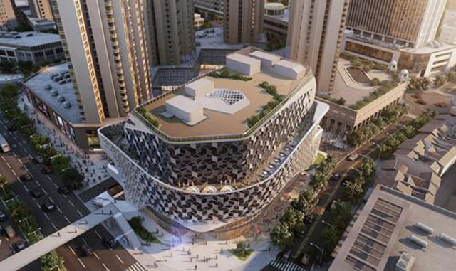 上海189弄购物中心以六边形为设计元素演绎海派情怀_搜狐汽车_搜狐网