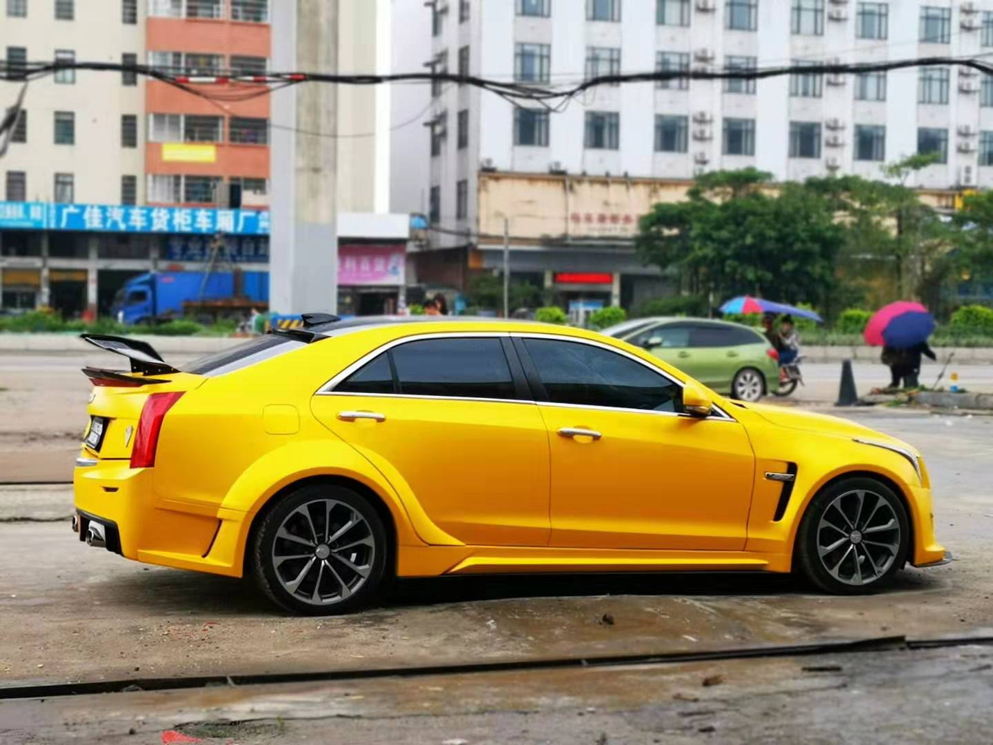 【高清大图】凯迪拉克ATSL海外V宽体包围_朗煜改装_搜狐汽车_搜狐网