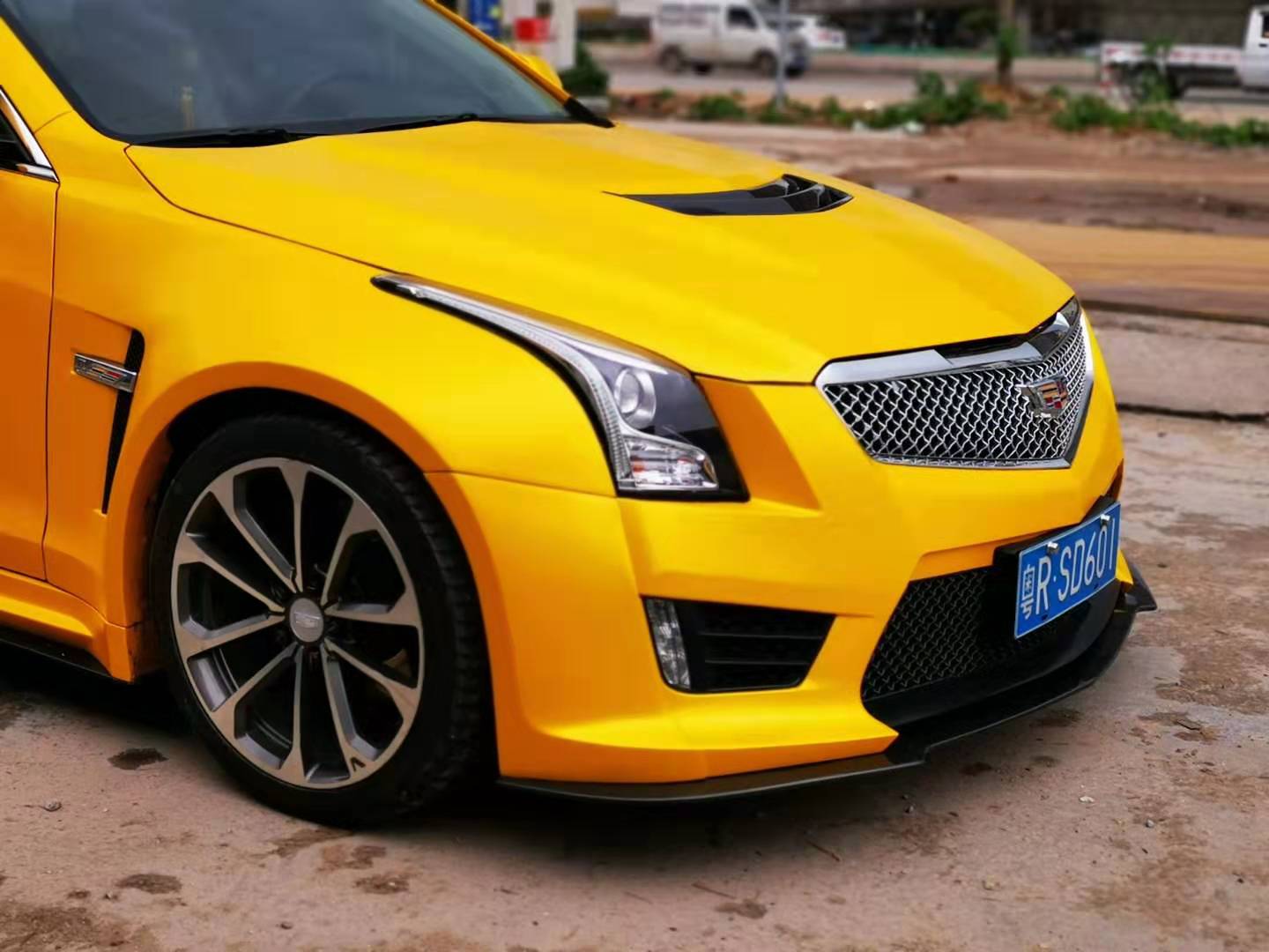 【高清大图】凯迪拉克ATSL海外V宽体包围_朗煜改装_搜狐汽车_搜狐网