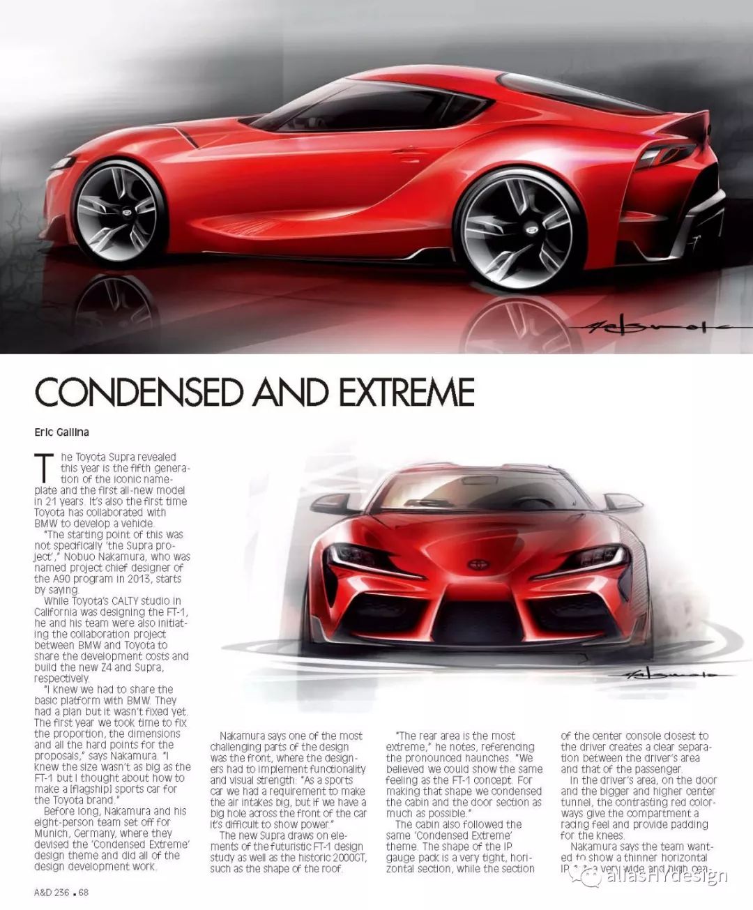 终于等到你！Auto＆design杂志更新首发！Alias HY Design 分享！_sketch