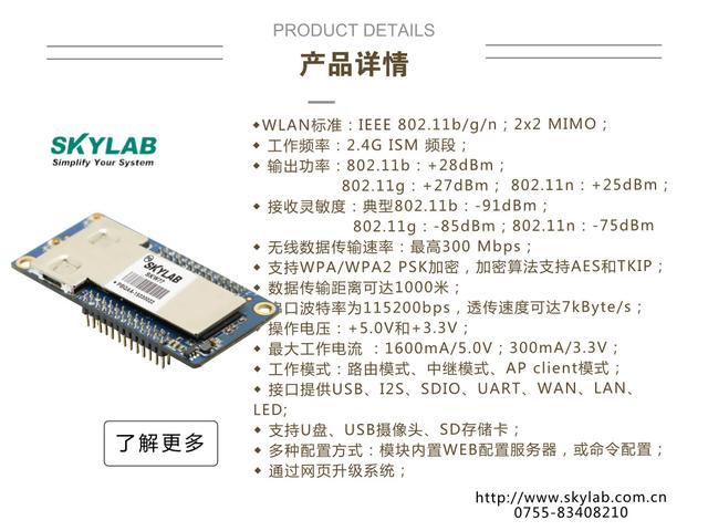 介绍一款带PA和LNA的WiFi模块——SKYLAB_搜狐汽车_搜狐网