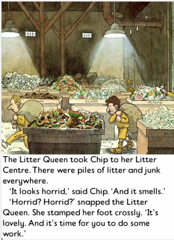 英语故事：牛津阅读树第五级 The Litter Queen_took