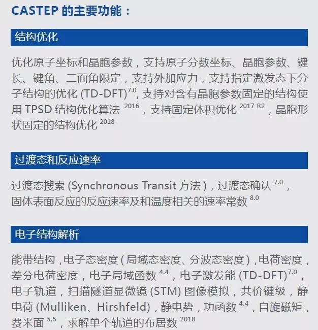 CASTEP和DMol3中这些提高计算效率的功能了解一下