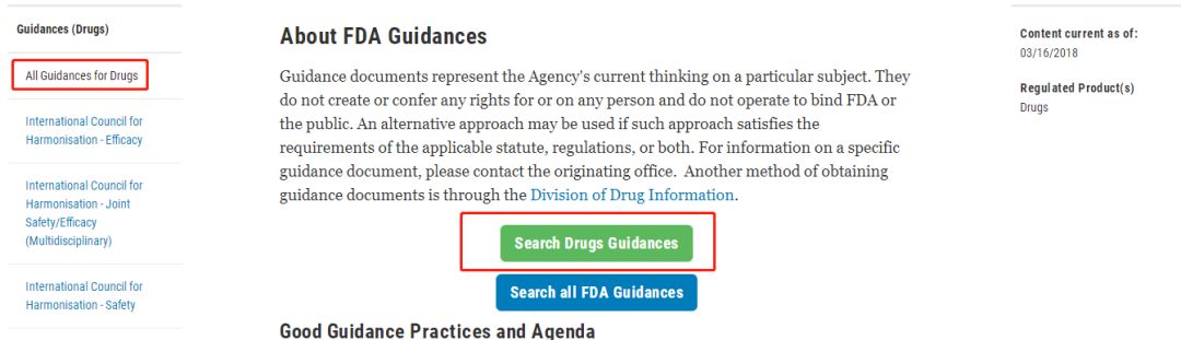 【经验分享】FDA官网（2019年版）常用检索指南图解_Drugs