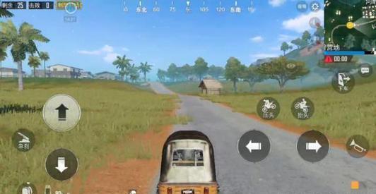 刺激战场：盘点雨林最全刷车点，跑毒必备，还能避免被敌人埋伏！_安全区